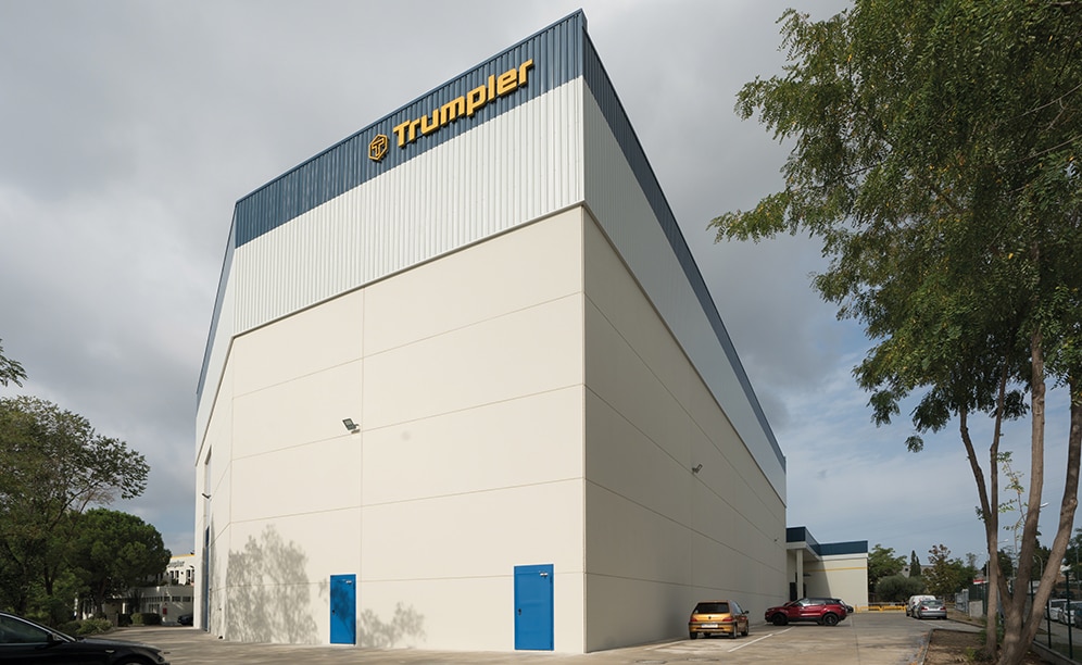 Productos químicos Trumpler cambia su depósito - Mecalux.com.ar