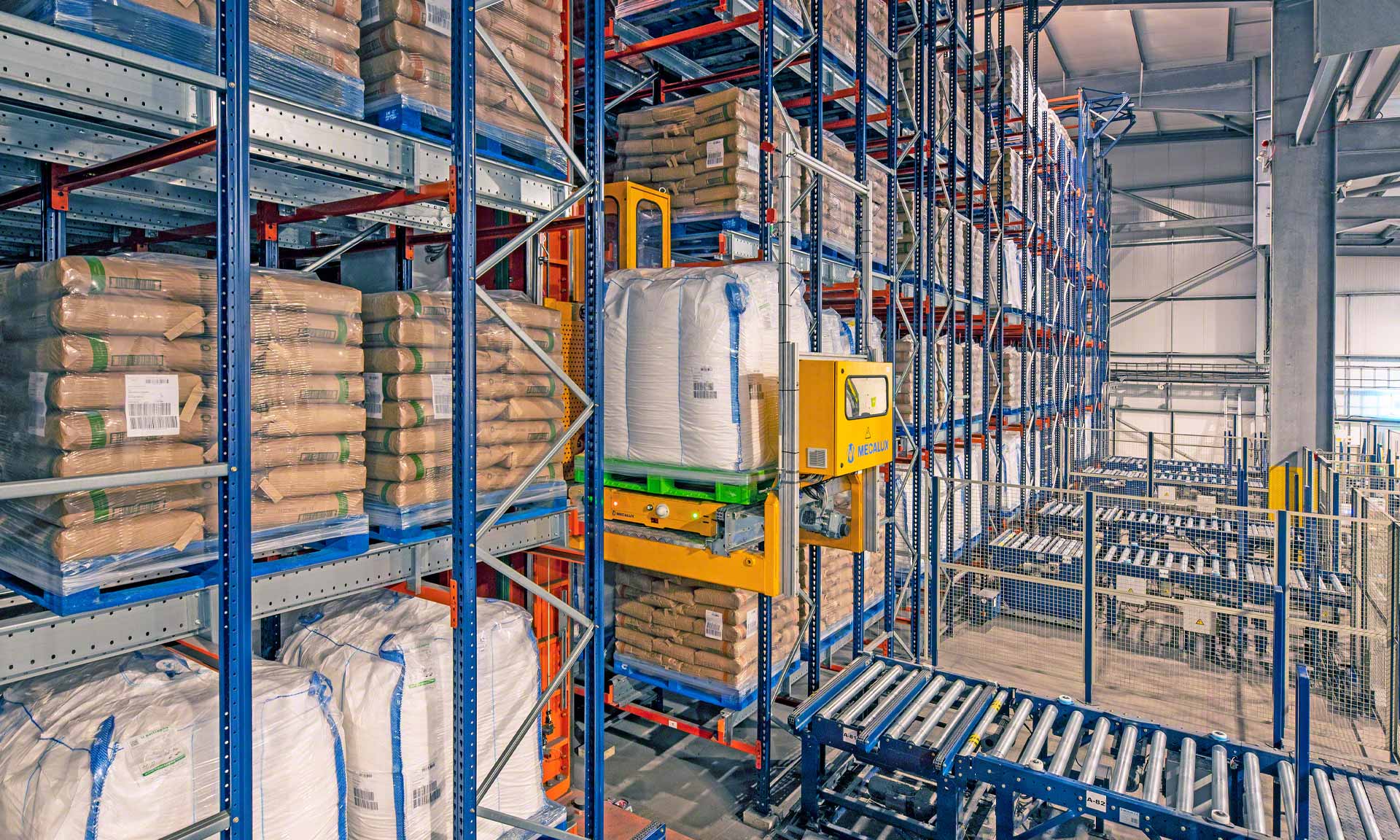 British Sugar: depósito automático en Wissington - Mecalux.com.ar