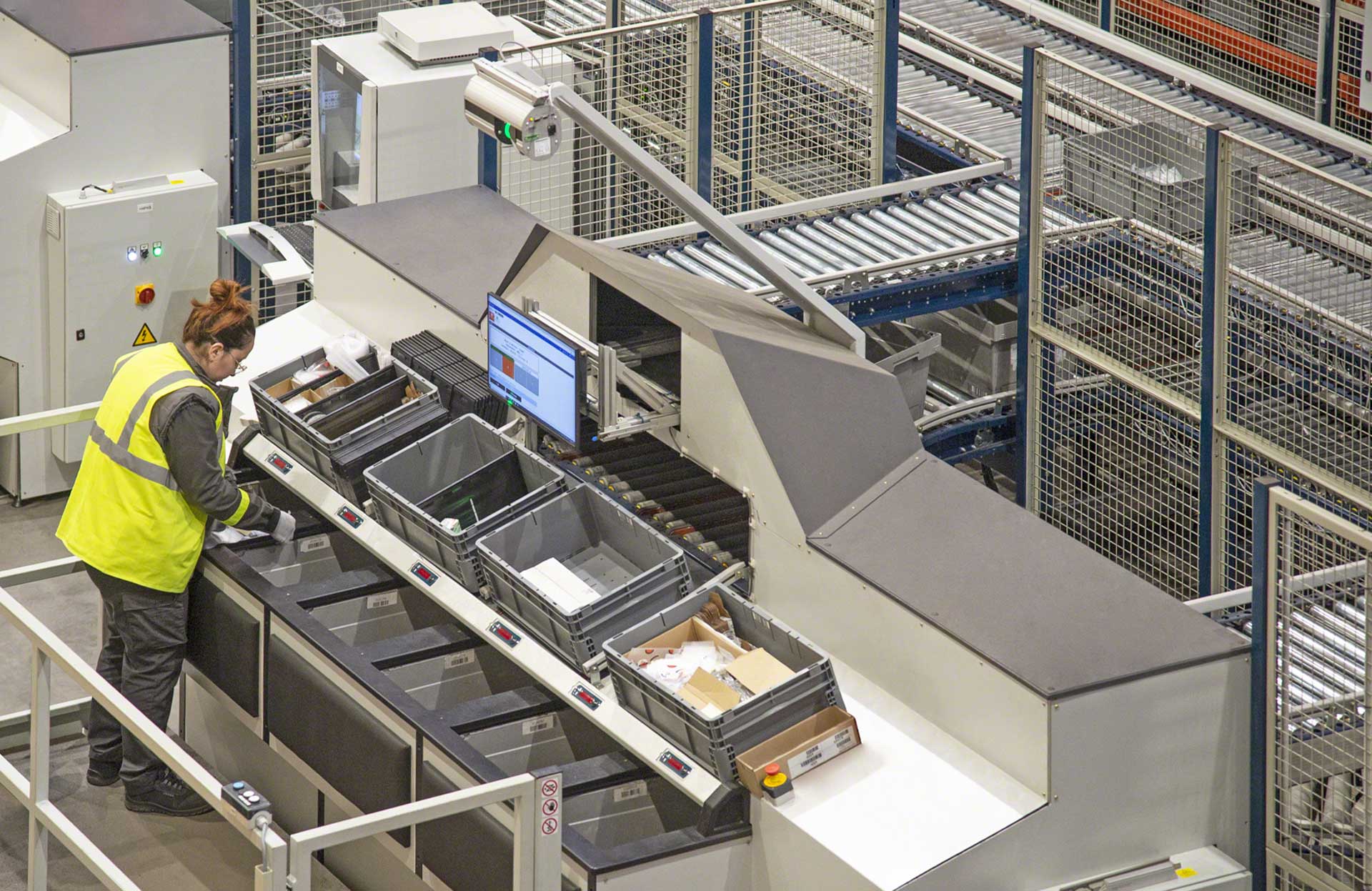 Estación de picking de alto rendimiento - Mecalux.com.ar
