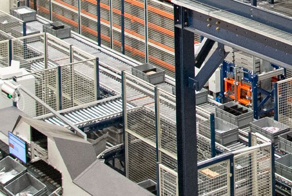 Estación de picking de alto rendimiento - Mecalux.com.ar
